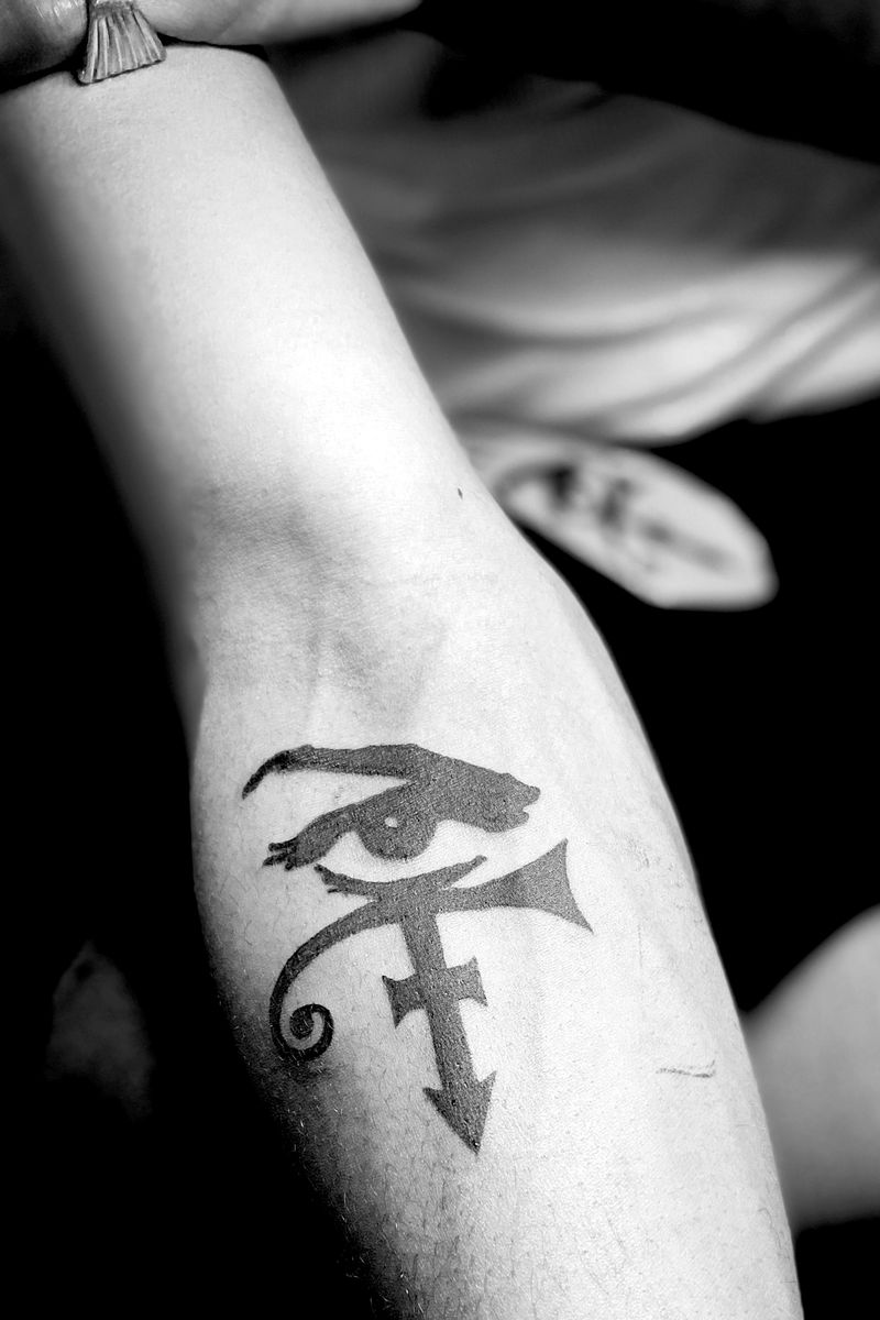 Tattoo uploaded by Mandel • Prince Love Symbol Collaborated With His ...