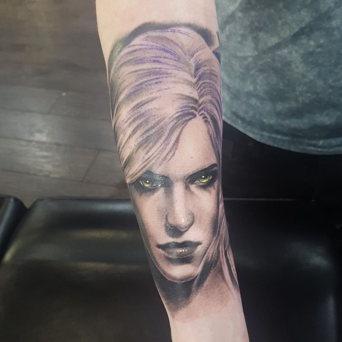 Tattoo uploaded by Martin Faulkner • The Witcher Ciri Arm • Tattoodo