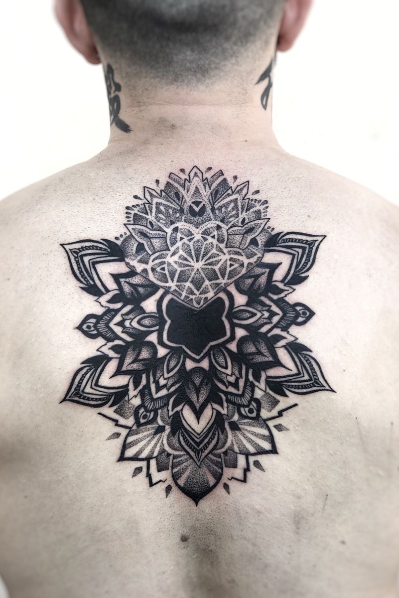 Tattoo uploaded by meng • Back piece mandala • Tattoodo