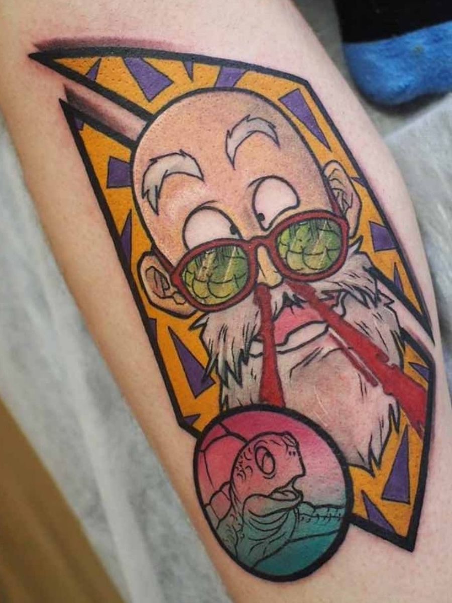 Tattoo uploaded by Víctor • Muten Roshi Dragon Ball • Tattoodo
