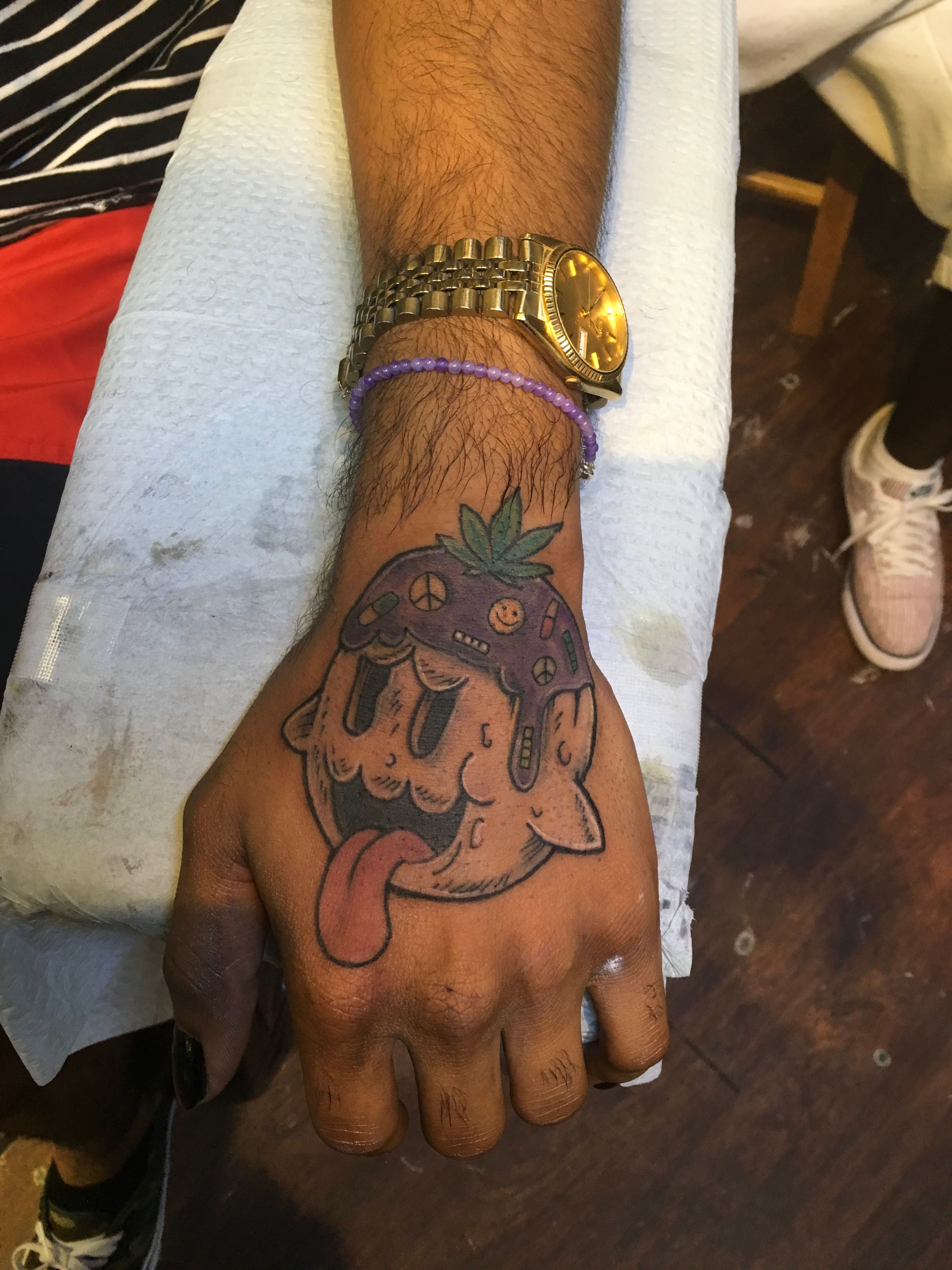 Chief Keef Hand Tattoos