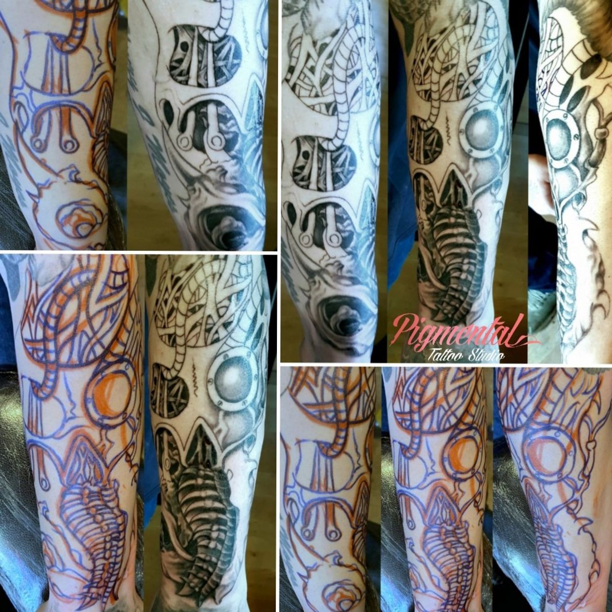 Tattoo uploaded by Pigmental Tattoos • CUSTOM DESIGN Biomechanical ...