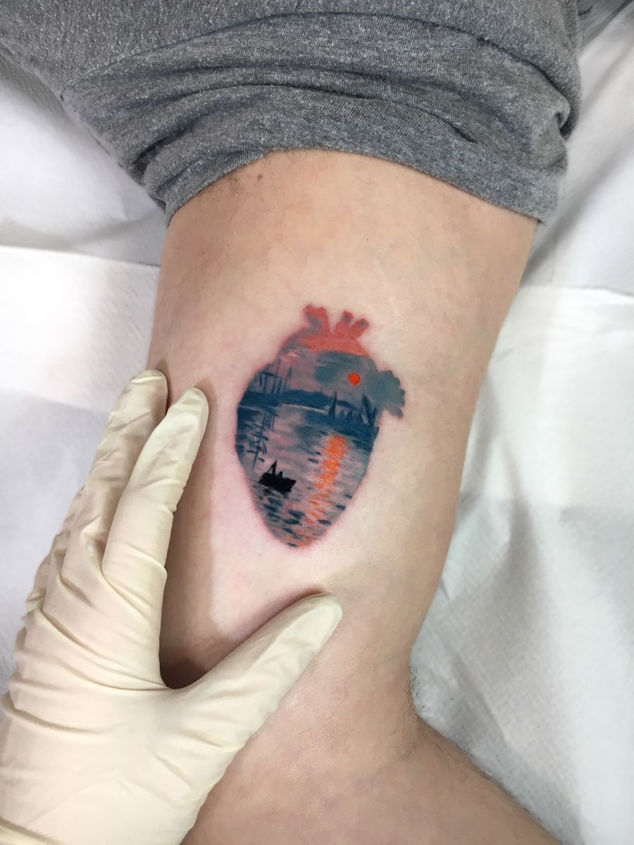 Tattoo uploaded by Manila Nanna • Impressione, levar del sole - Claude ...