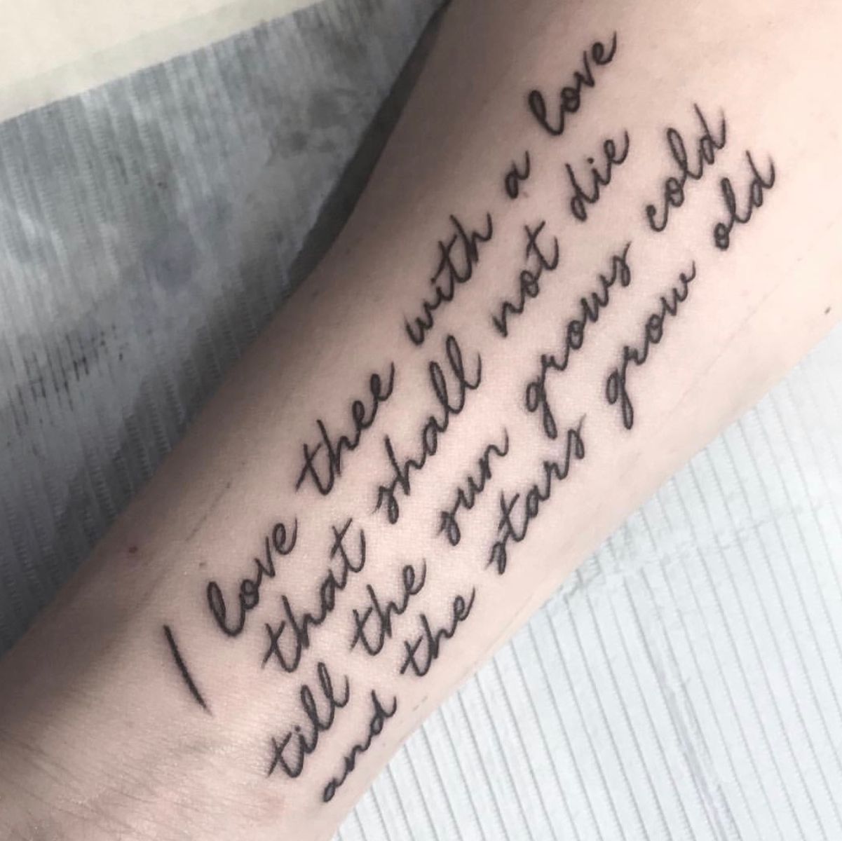 Tattoo uploaded by ronak patel • Script • Tattoodo