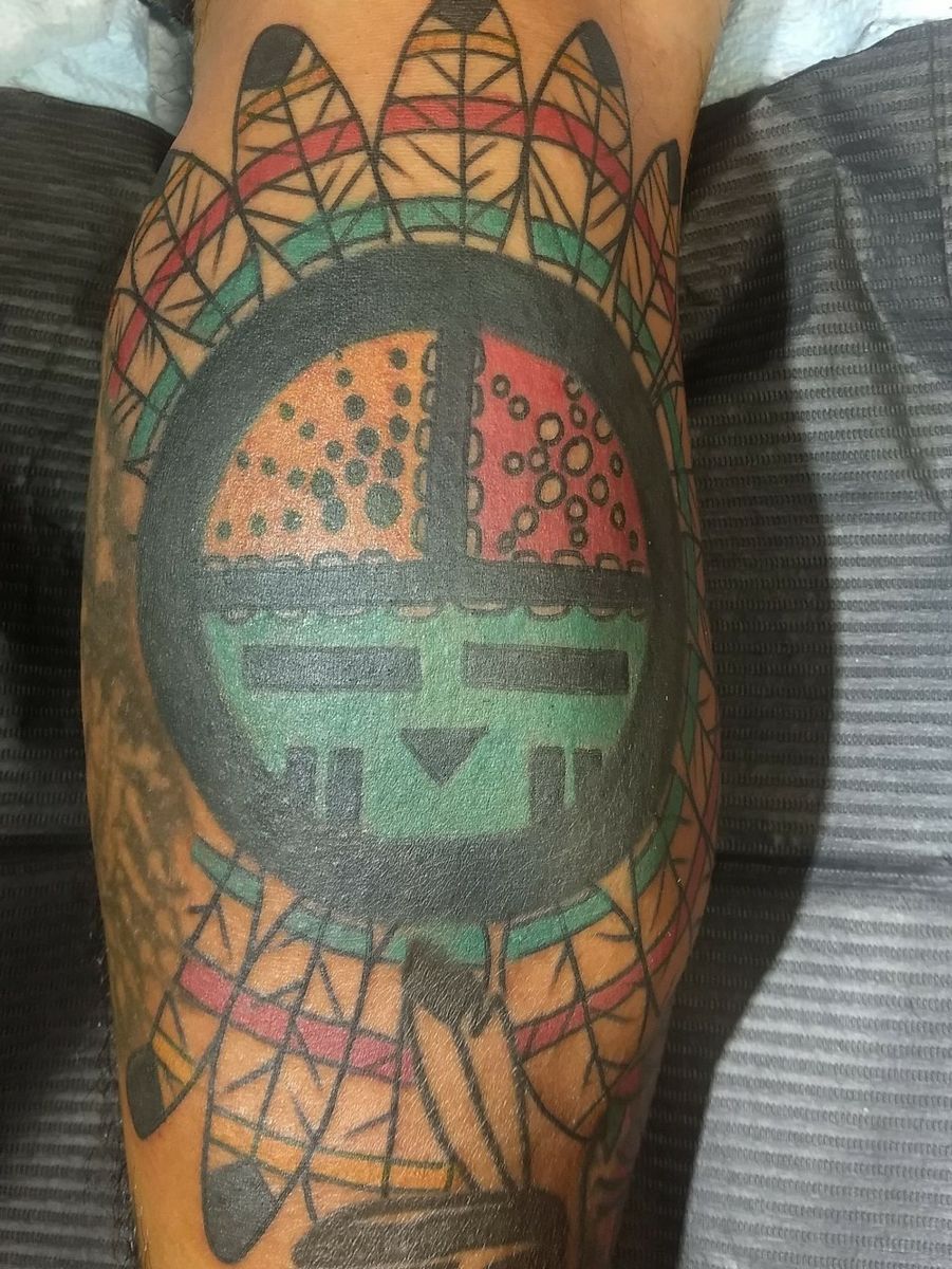 Tattoo uploaded by John • Hopi sun god • Tattoodo