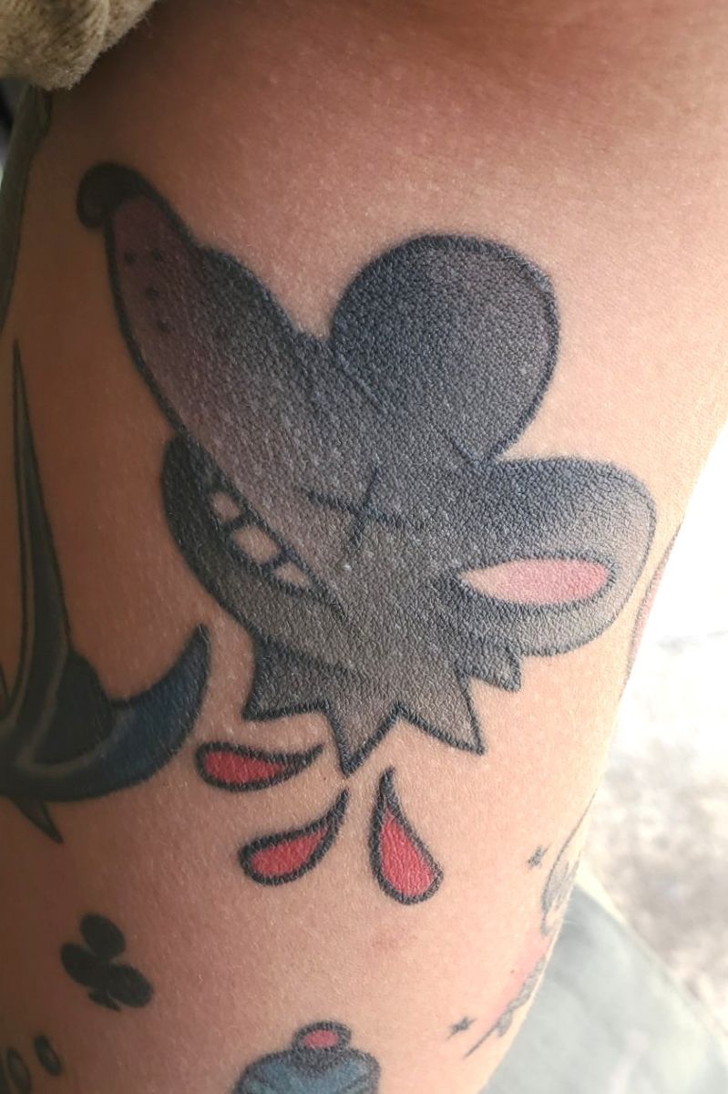 Tattoo uploaded by Nate • Traditional Rat Tattoo 🐀 • Tattoodo