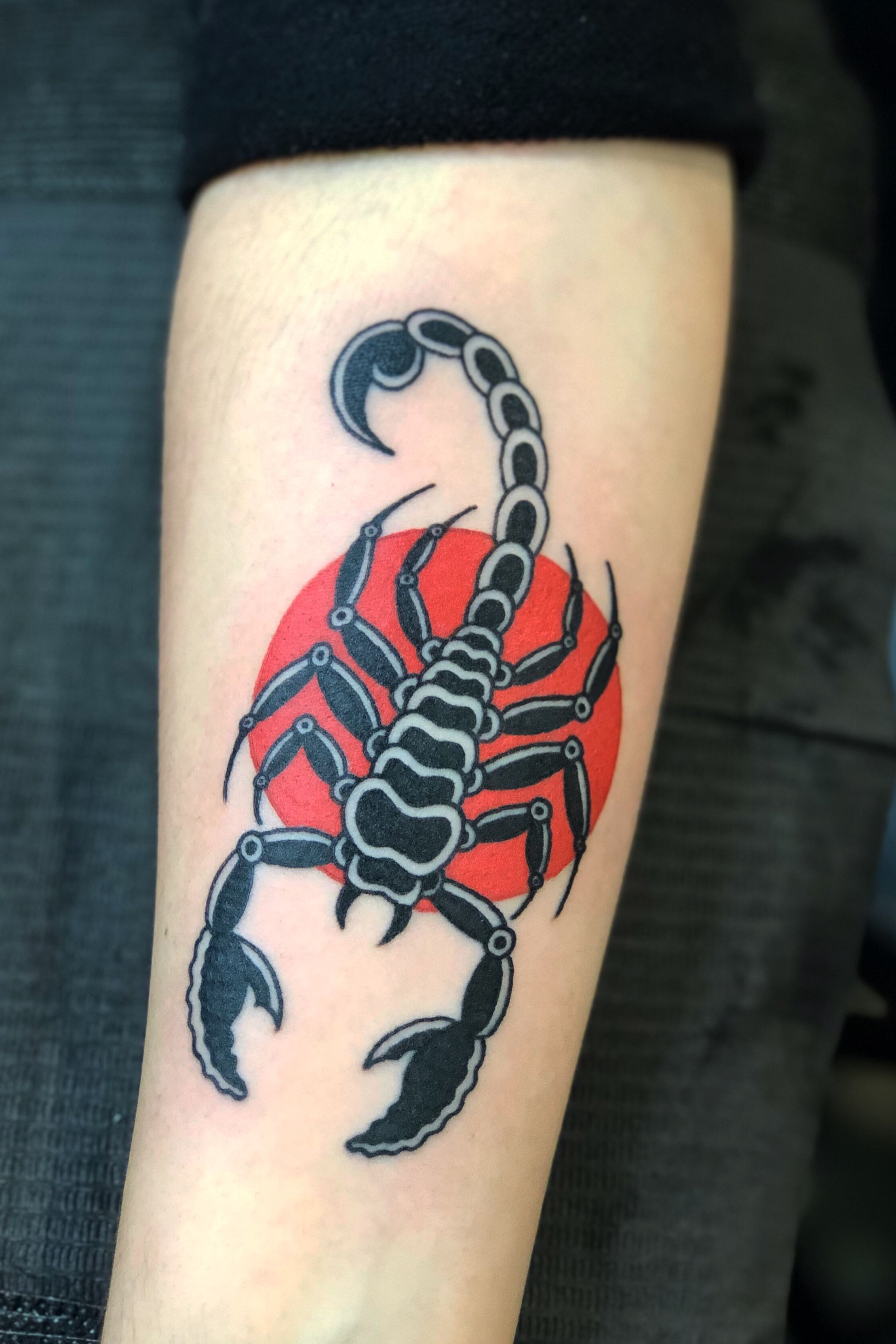 Red Scorpion Gang Tattoo