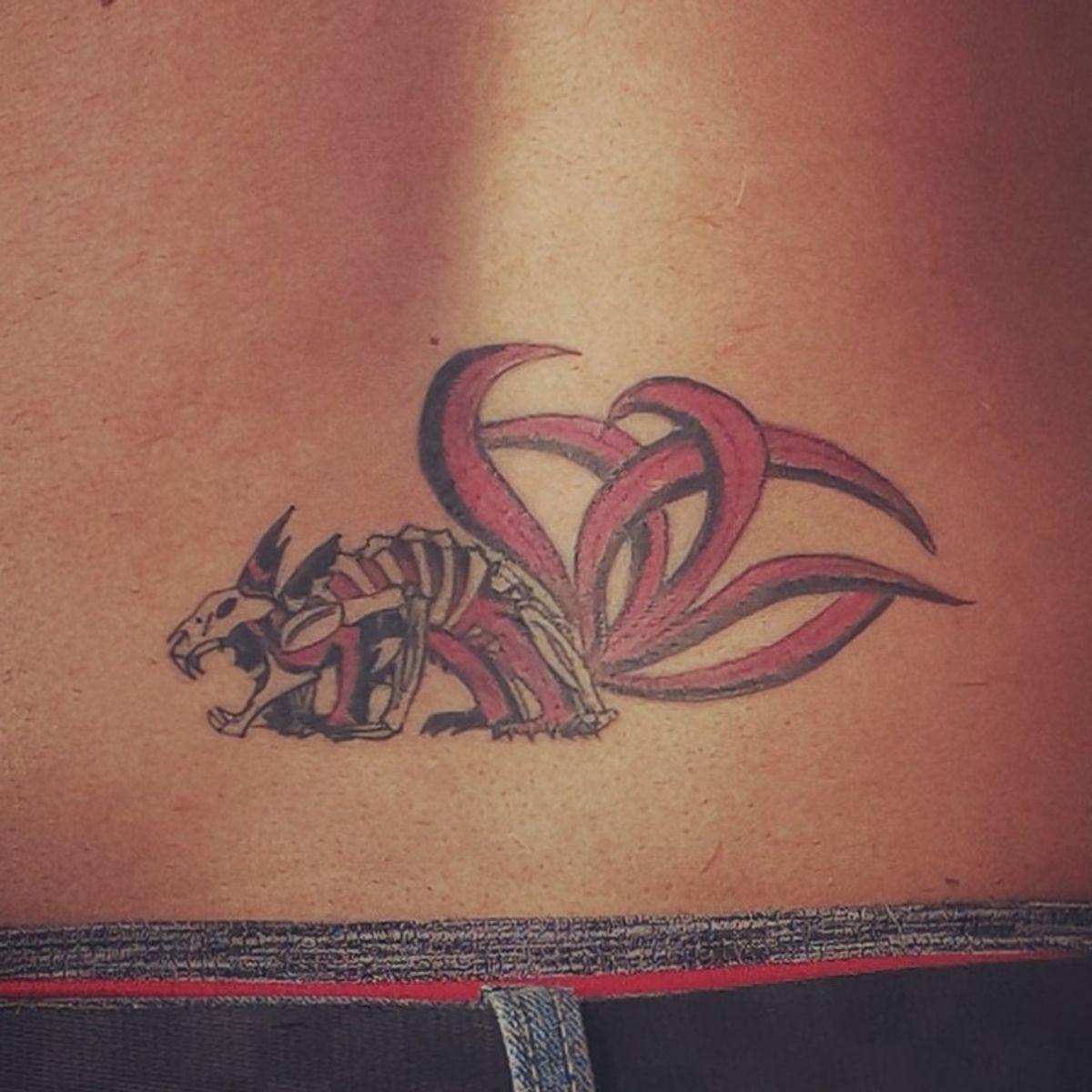 Tattoo uploaded by Jiram AR • #kyuubi #kyubi #kurama #jinchuriky # ...