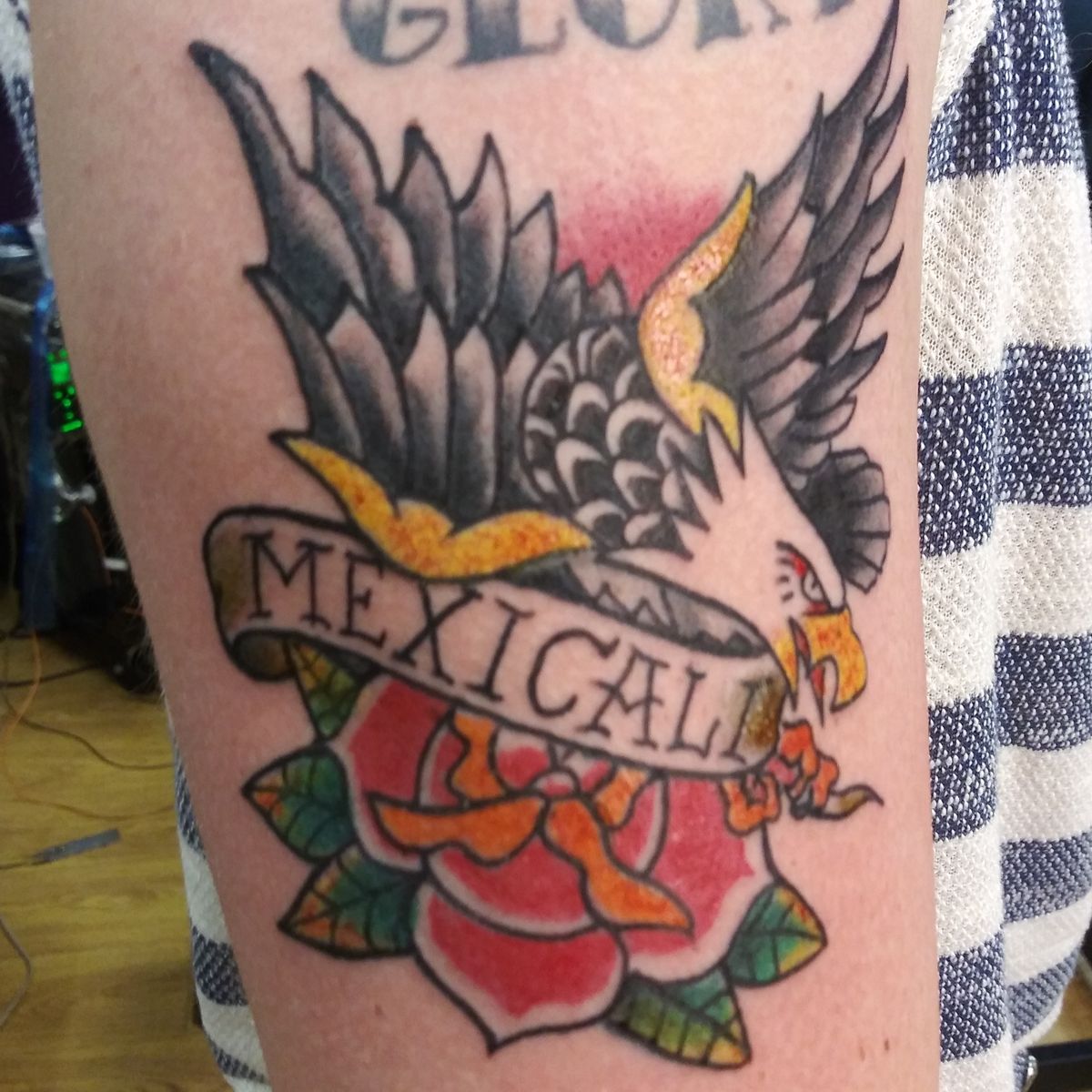 Tattoo uploaded by Clash City Tattoo • Mexicali Eagle • Tattoodo