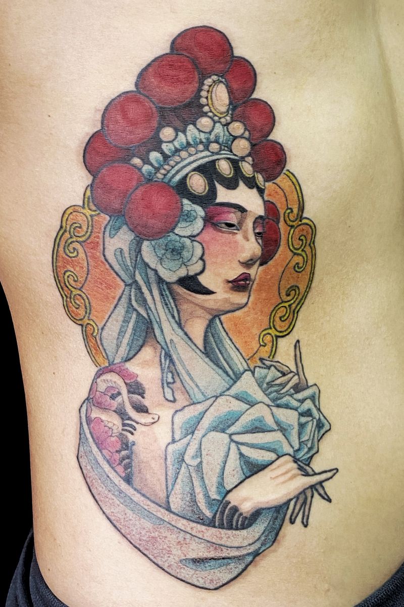 Tattoo uploaded by Daze Lee • Chinese Opera Singer • Tattoodo