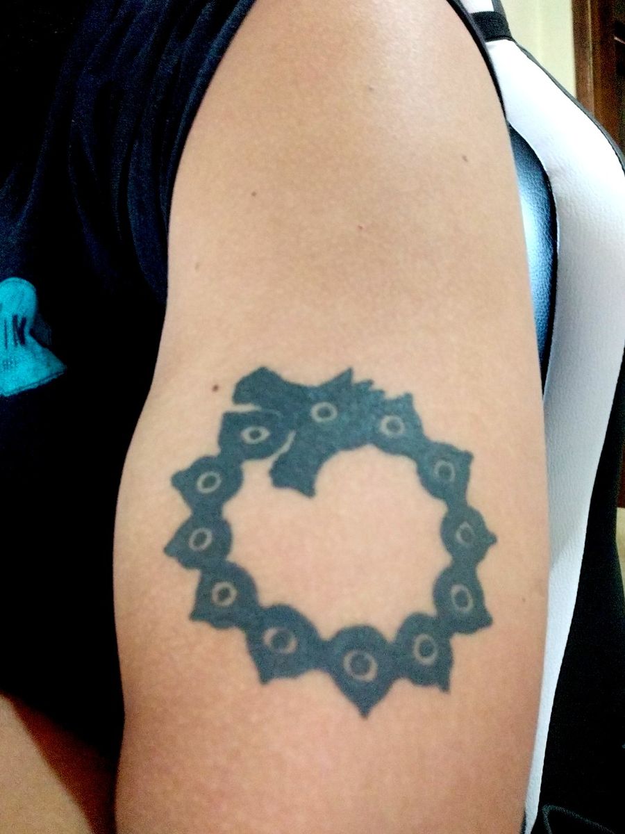 Tattoo uploaded by Luiz Eduardo Campos da Silva • Dragão do pecado da ...