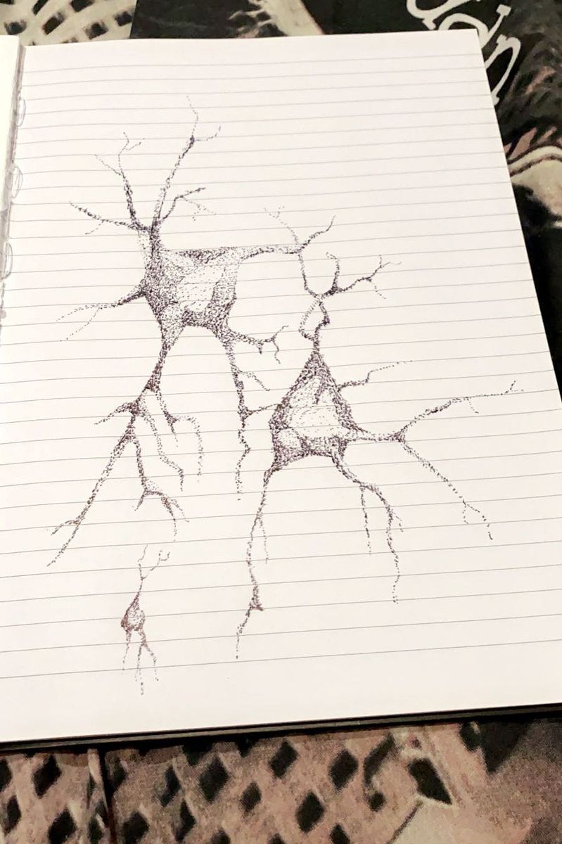 Tattoo uploaded by Benjamin Hall • Dot work neuronal tree. With a deep ...