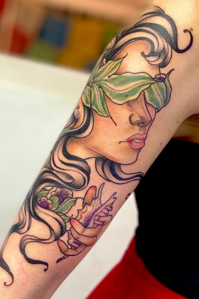 Tattoo uploaded by Noemy Spadaro • Tyche #thyche #greekgods # ...