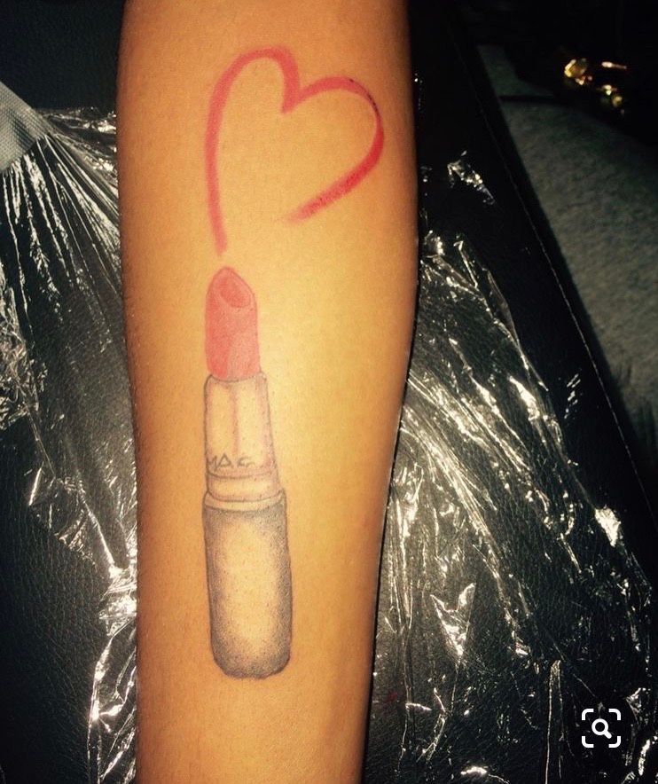 Mac Lipstick Tattoo