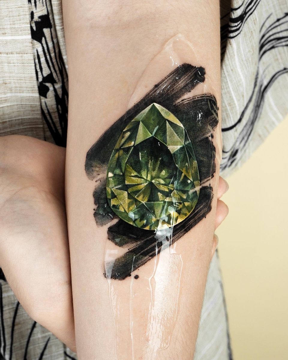 Tattoo uploaded by Ati.ful • Pharaoh's love Peridot💚 • Tattoodo
