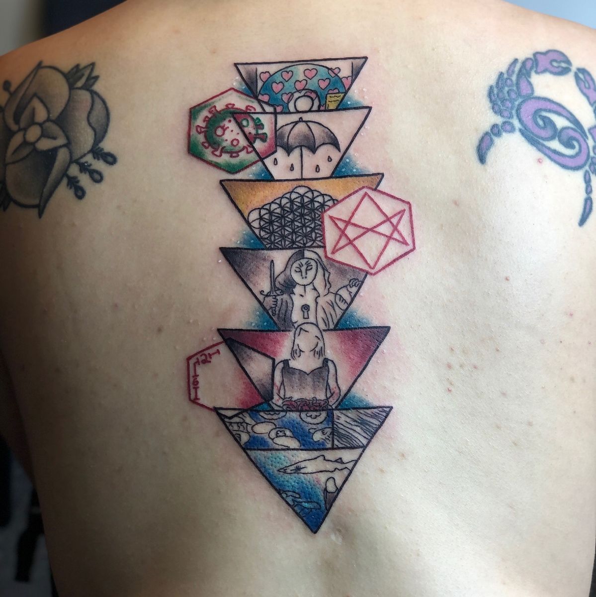 Tattoo uploaded by Arion Carr • Fun down the spine bring me the horizon ...