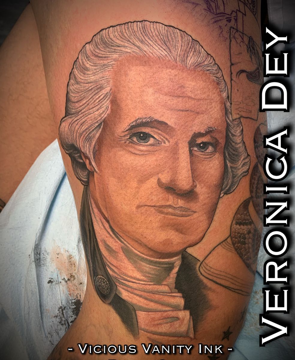 Tattoo uploaded by Veronica Dey • In progress American leg sleeve ...