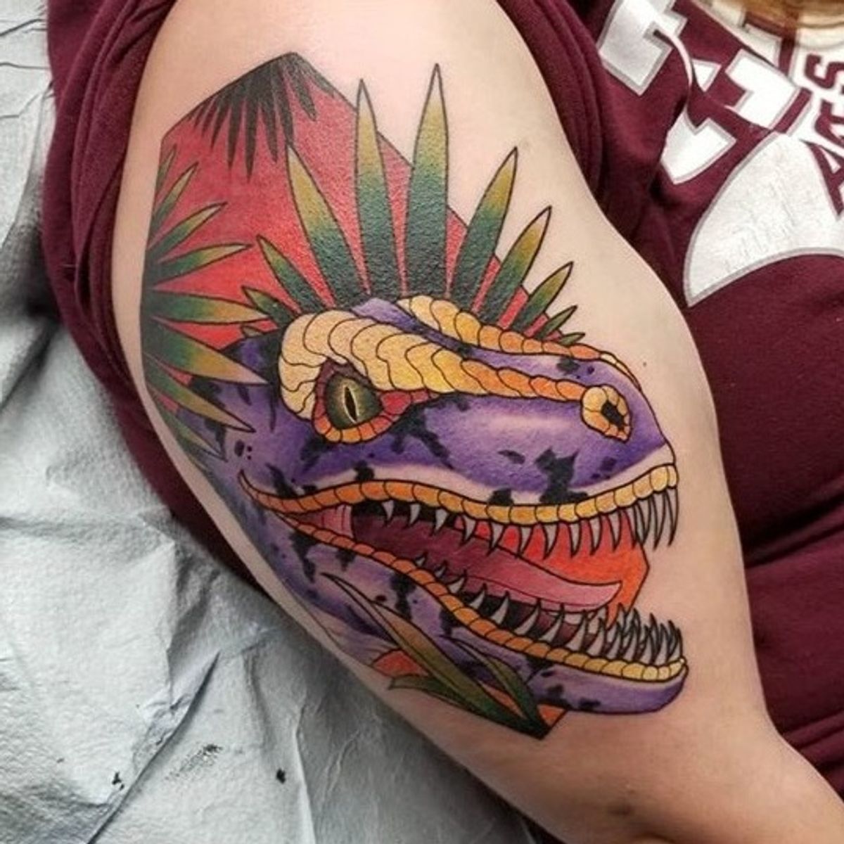 Tattoo uploaded by Depiction Tattoo • Raptor by Jason Mims • Tattoodo