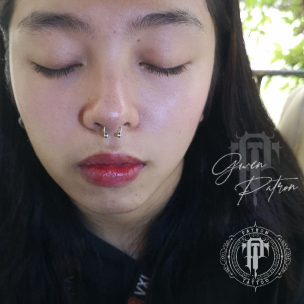 Tattoo uploaded by Gwen Patron • Septum Piercing. #patrontattoo # ...