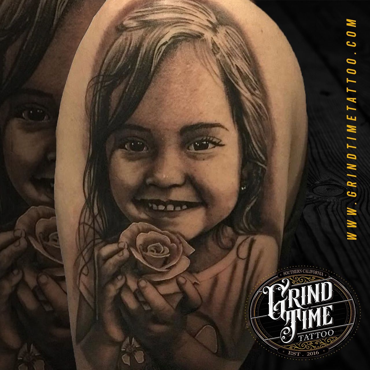 Grind time tattoo - Bronctattooaus.com