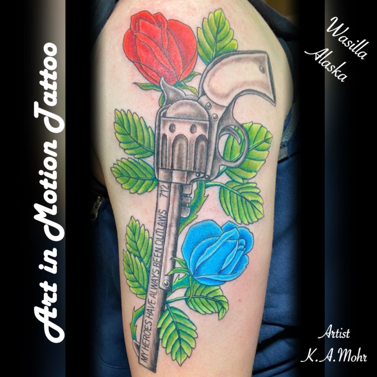 Tattoo uploaded by Kelly • Had fun with this one @art_in_motion_tattoo ...