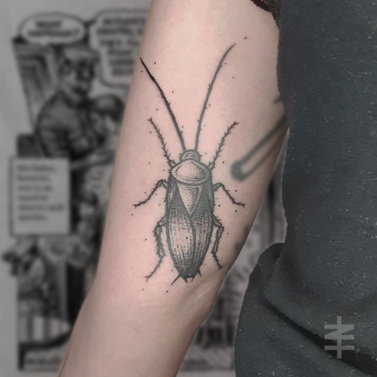 Tattoo uploaded by Zazie Tattoo • ROACH • Tattoodo
