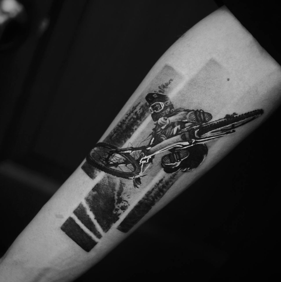 Tattoo uploaded by Artem Marchenko • MTB #mountainbike#downhill#ride ...