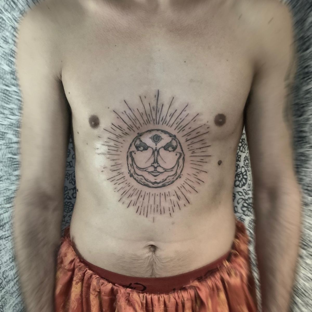 Tattoo uploaded by MAZEYE • 🌞 Stoned Sun Tattoo 🌞 • Tattoodo