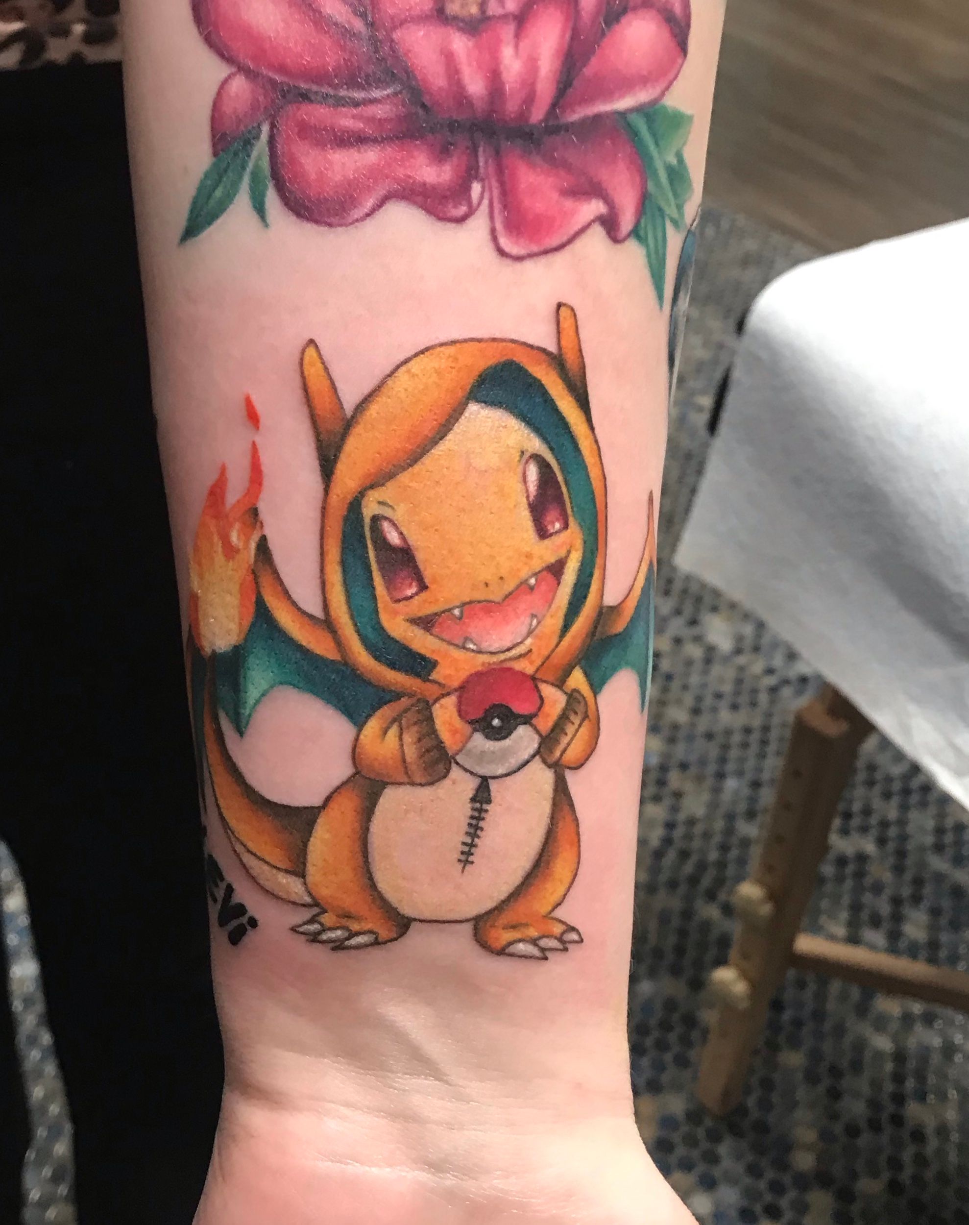 Charmander Dressed As Charizard