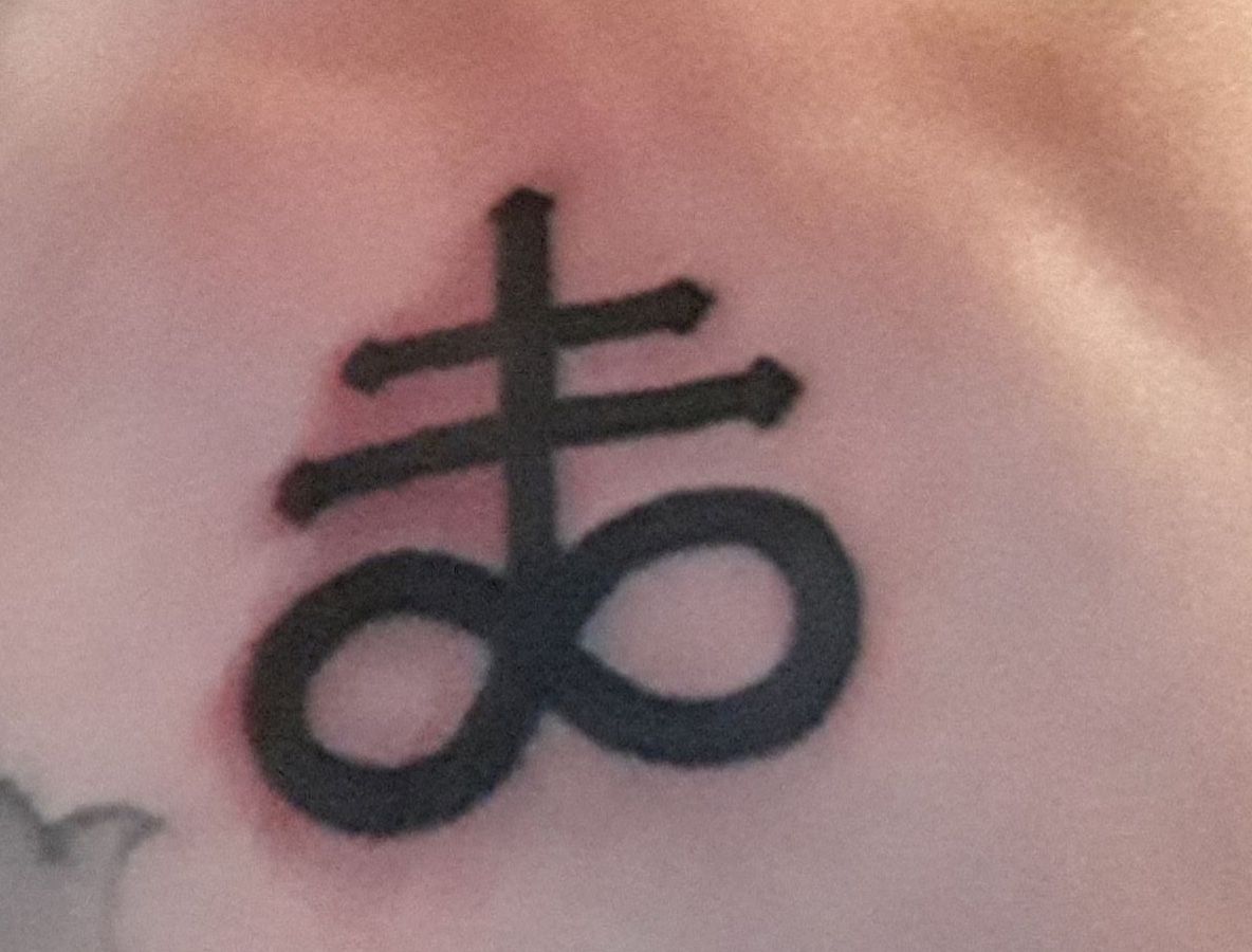 Leviathan Cross Tattoo