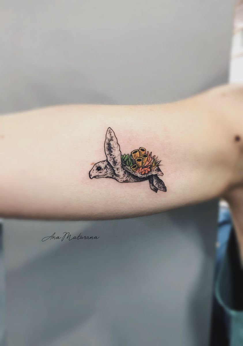 Tattoo uploaded by Ana Maturana • Matching turtles 🐢 part II • Tattoodo