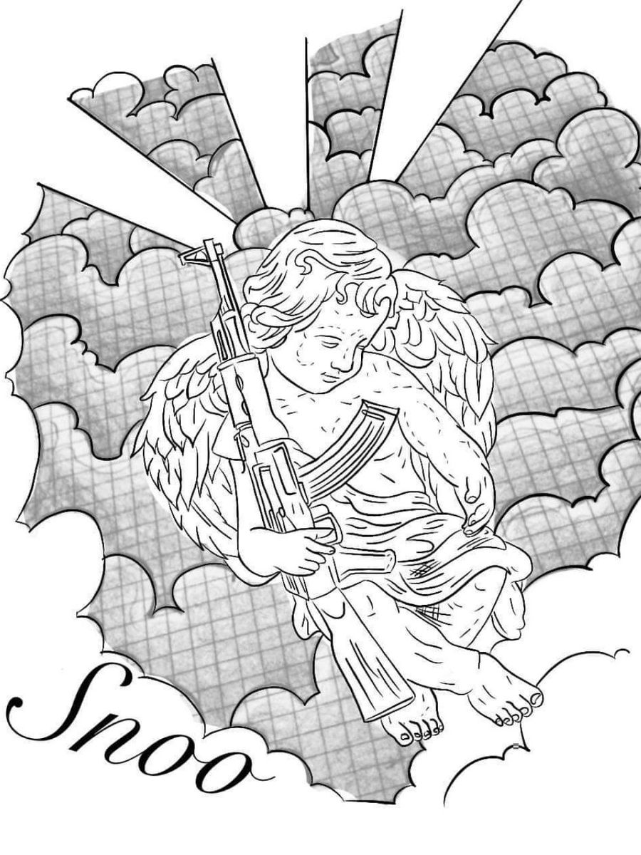 Tattoo uploaded by Alex (Lunchbox) • Baby angel Flash work #Angel #Ink ...