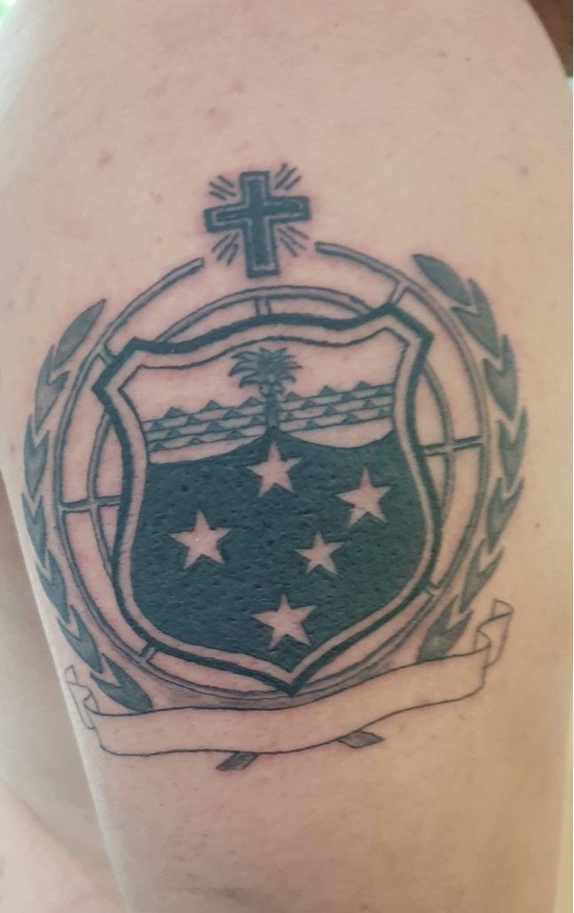 Polynesian Tribal Shield