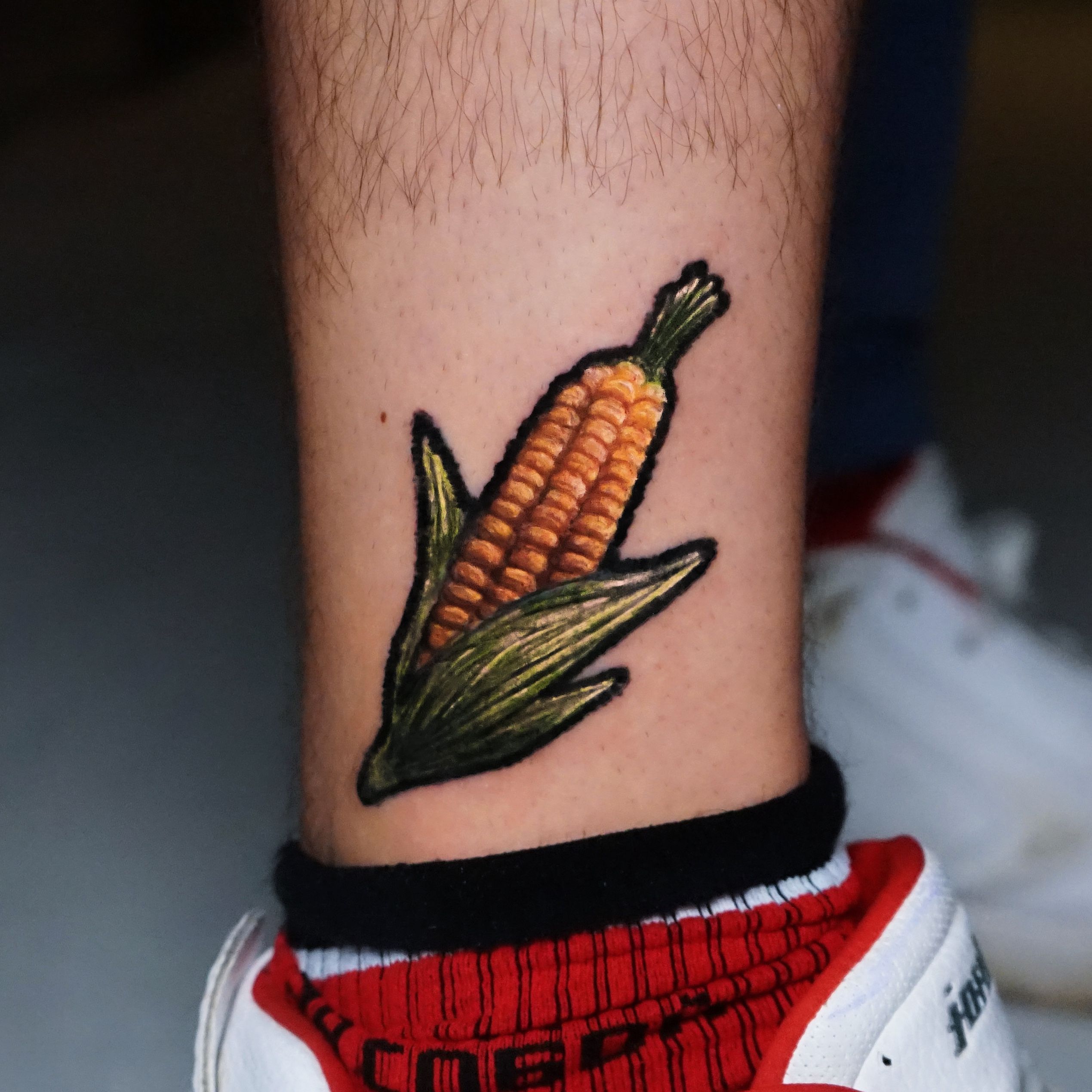 Corn cob tattoo - Bronctattooaus.com