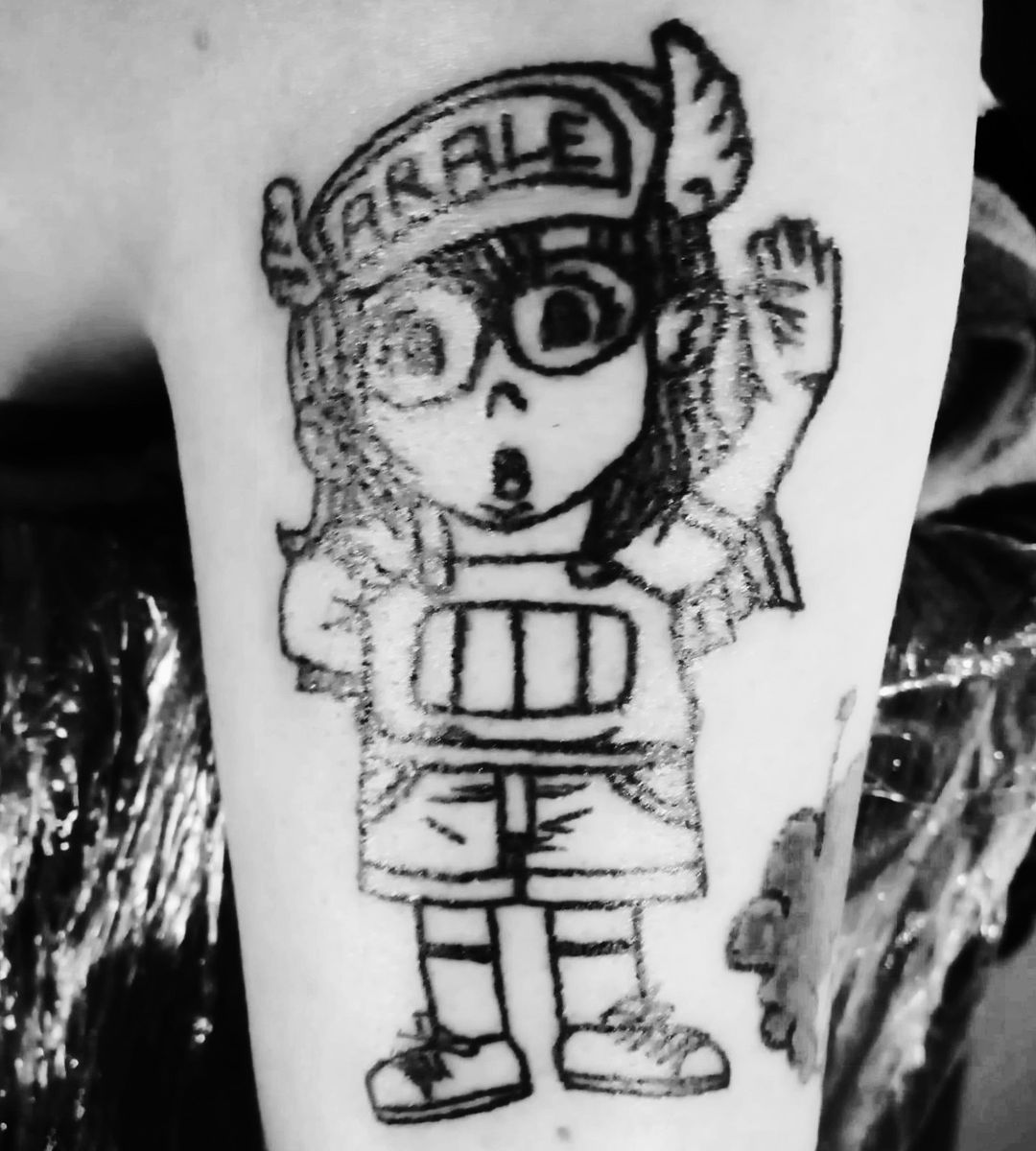 Tattoo Uploaded By Punk Poke Arale Tattoodo