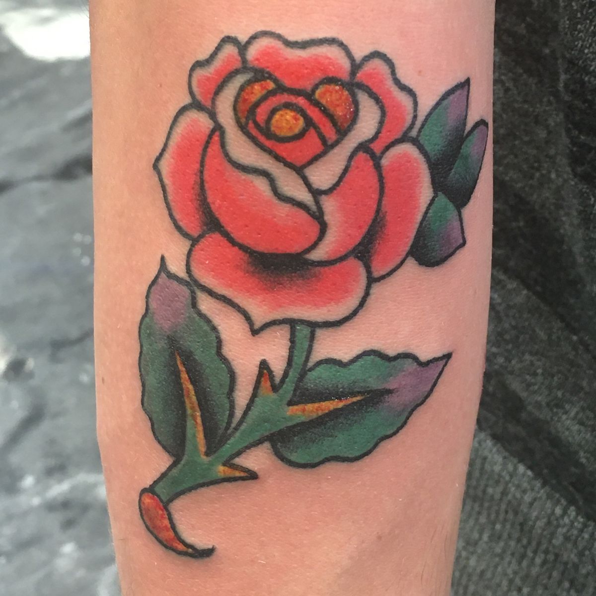 Tattoo uploaded by Rogelio Ortiz • “Sailor jerry rose” • Tattoodo