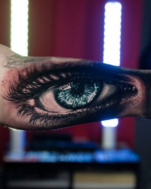 Tattoo uploaded by Skeetyjohnson • Enjoyed creating this vibrant blue ...