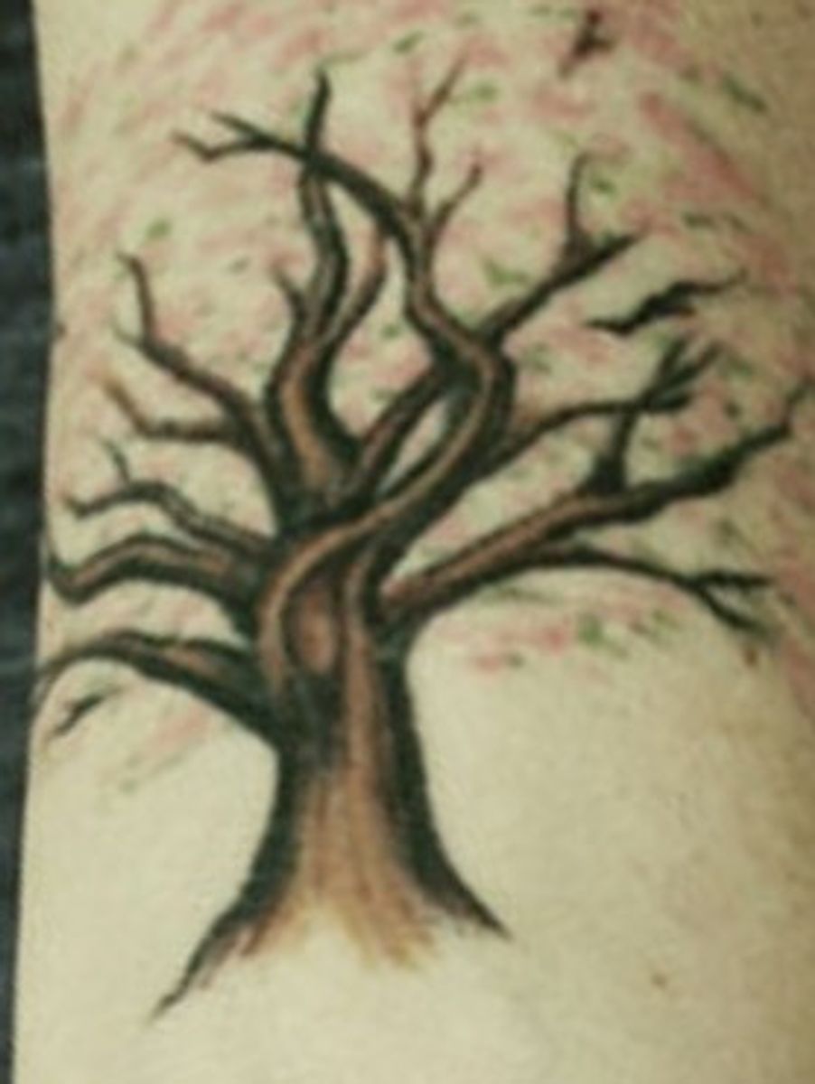 Tattoo uploaded by Daniel Oden • Nice lil tree • Tattoodo