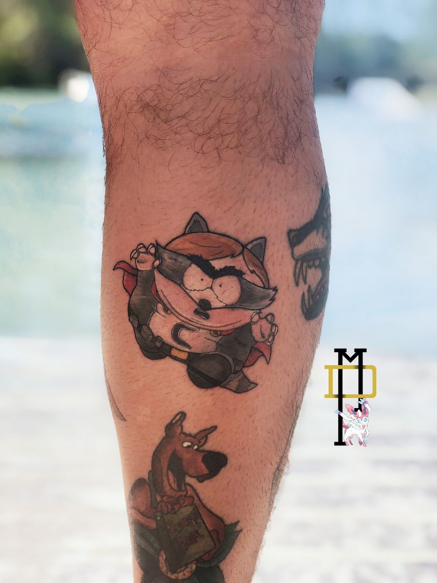 Tattoo uploaded by Manuel Augusto Donadío • Coon AND friends • Tattoodo