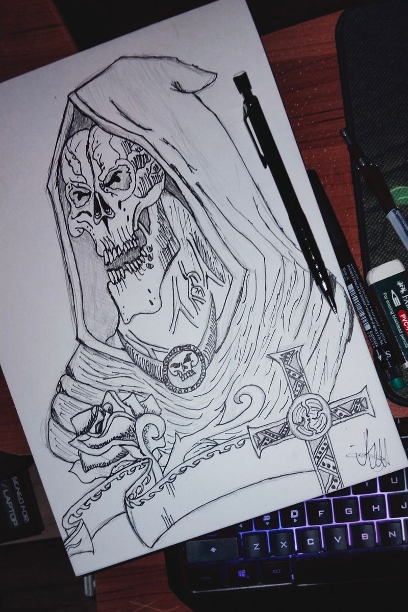 Tattoo uploaded by Aris Moutsa • Darkness • Tattoodo