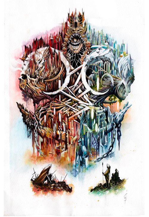 Fantasy Realm Metropolis • Tattoodo