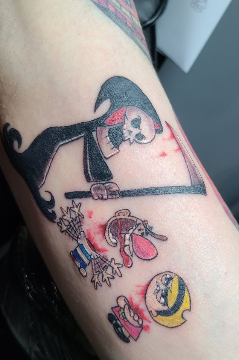 Tattoo uploaded by Jackie • Gruesome Billy and Mandy tattoo. Thanks for looking • Tattoodo
