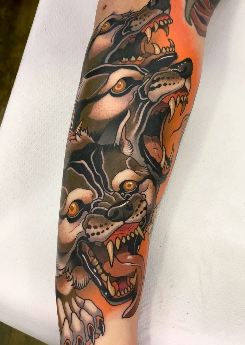 Tattoo uploaded by Javier Franko • Cerberus tattoo • Tattoodo