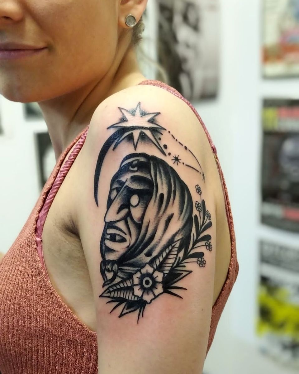 Tattoo uploaded by Black Circle Hellectric Tattooing • Mamuthones ...