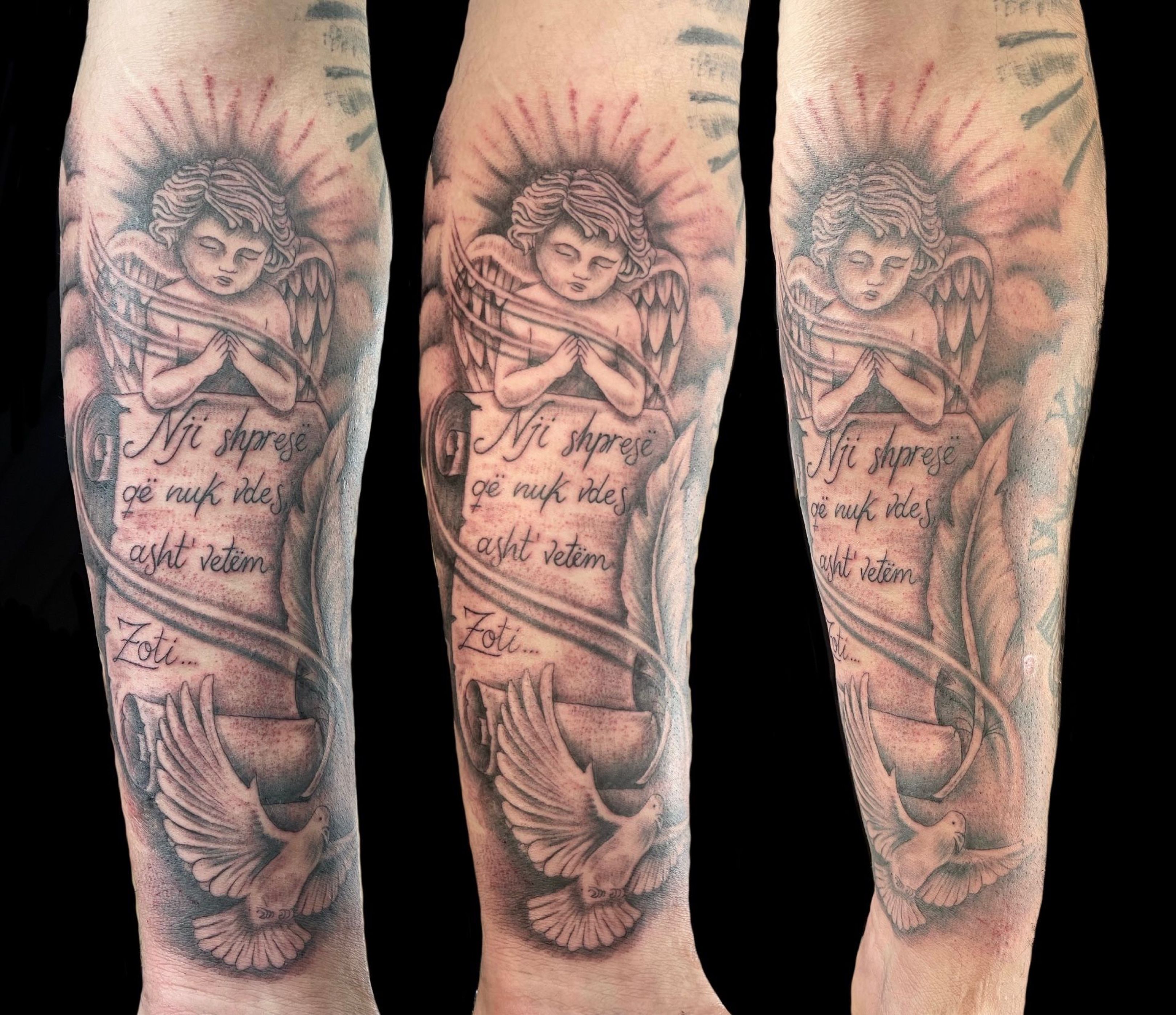 Salmo 91 tattoo - Bronctattooaus.com