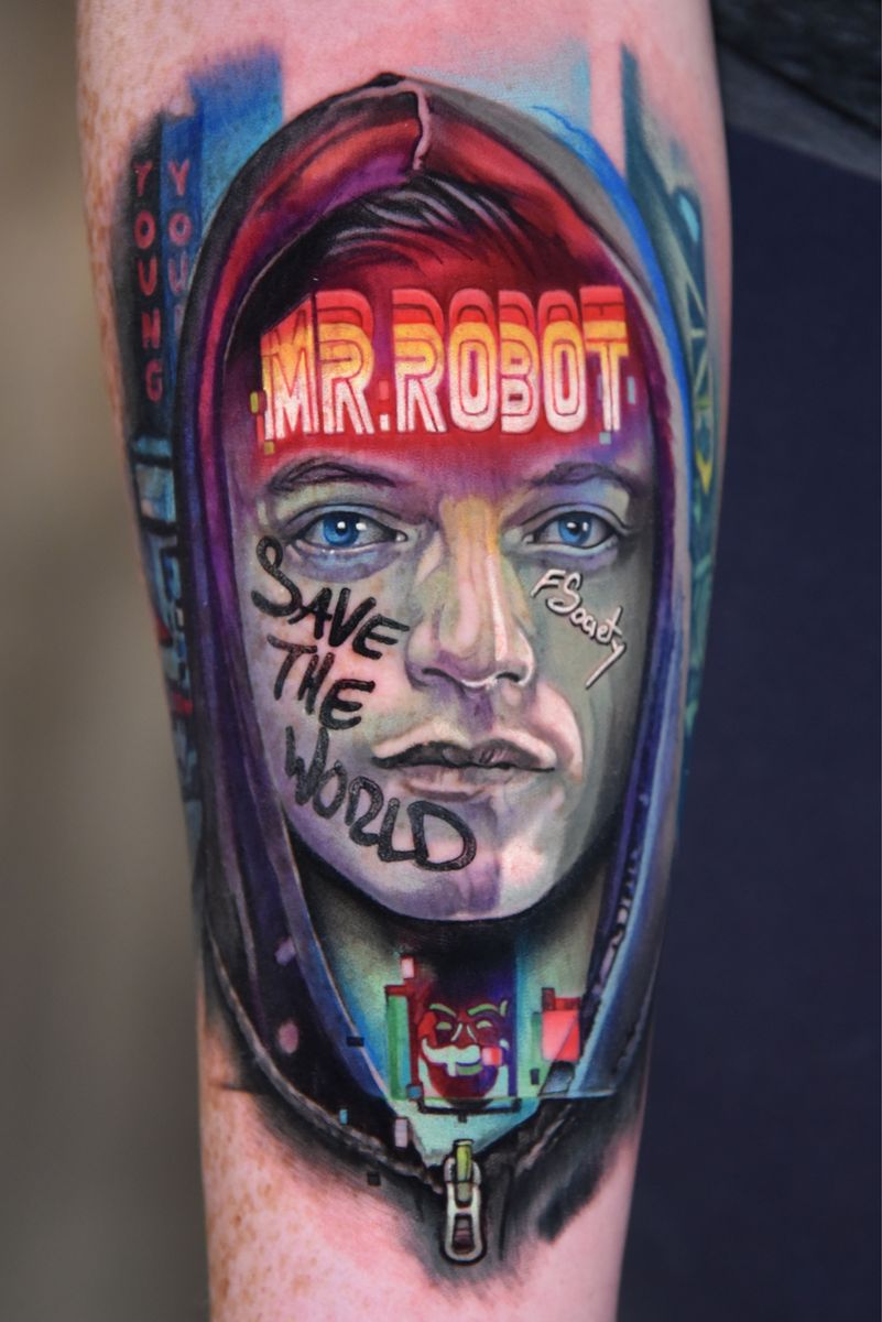 Tattoo uploaded by Danny Elliott • How do you take off a mask when it ...