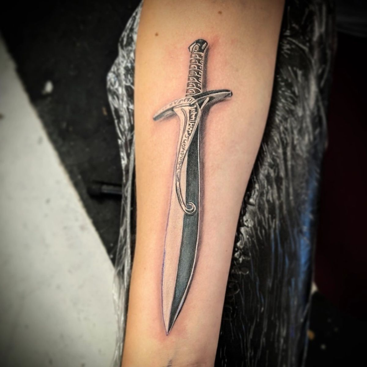 Tattoo uploaded by Mark Strong • Sting, the sword of Bilbo & Frodo. By ...