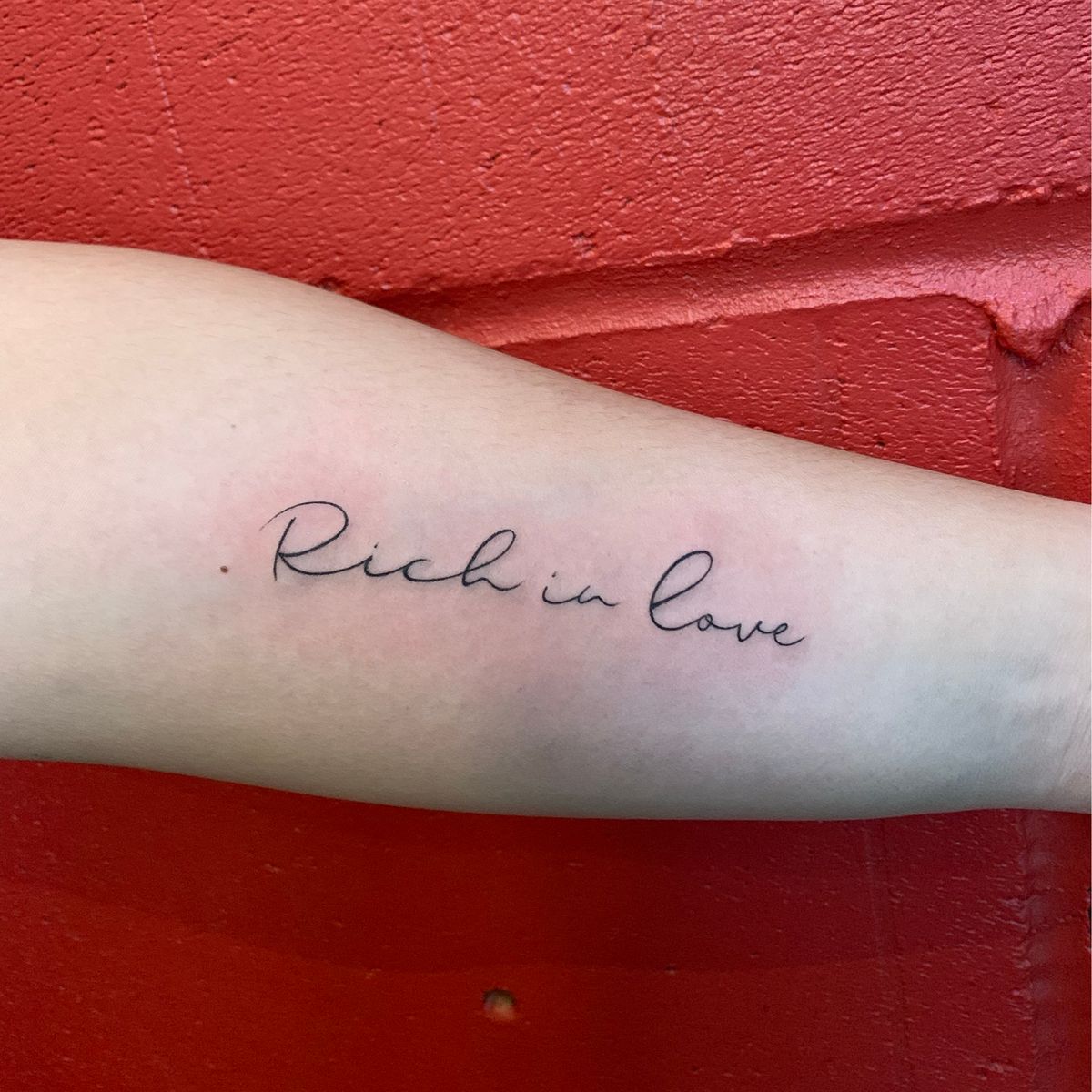 Tattoo uploaded by Venom Camden • Rich in love • Tattoodo