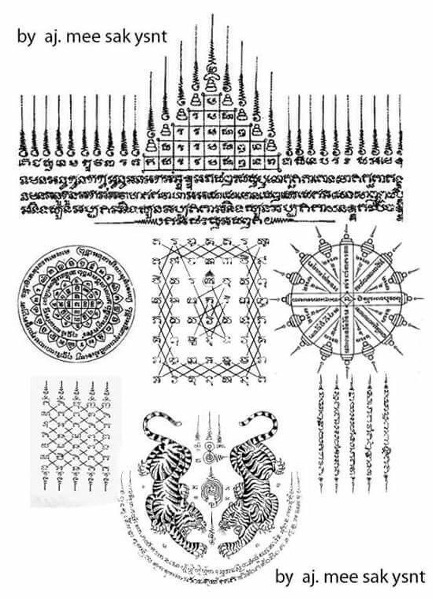 Tattoo uploaded by Alex Master • sak yant • Tattoodo