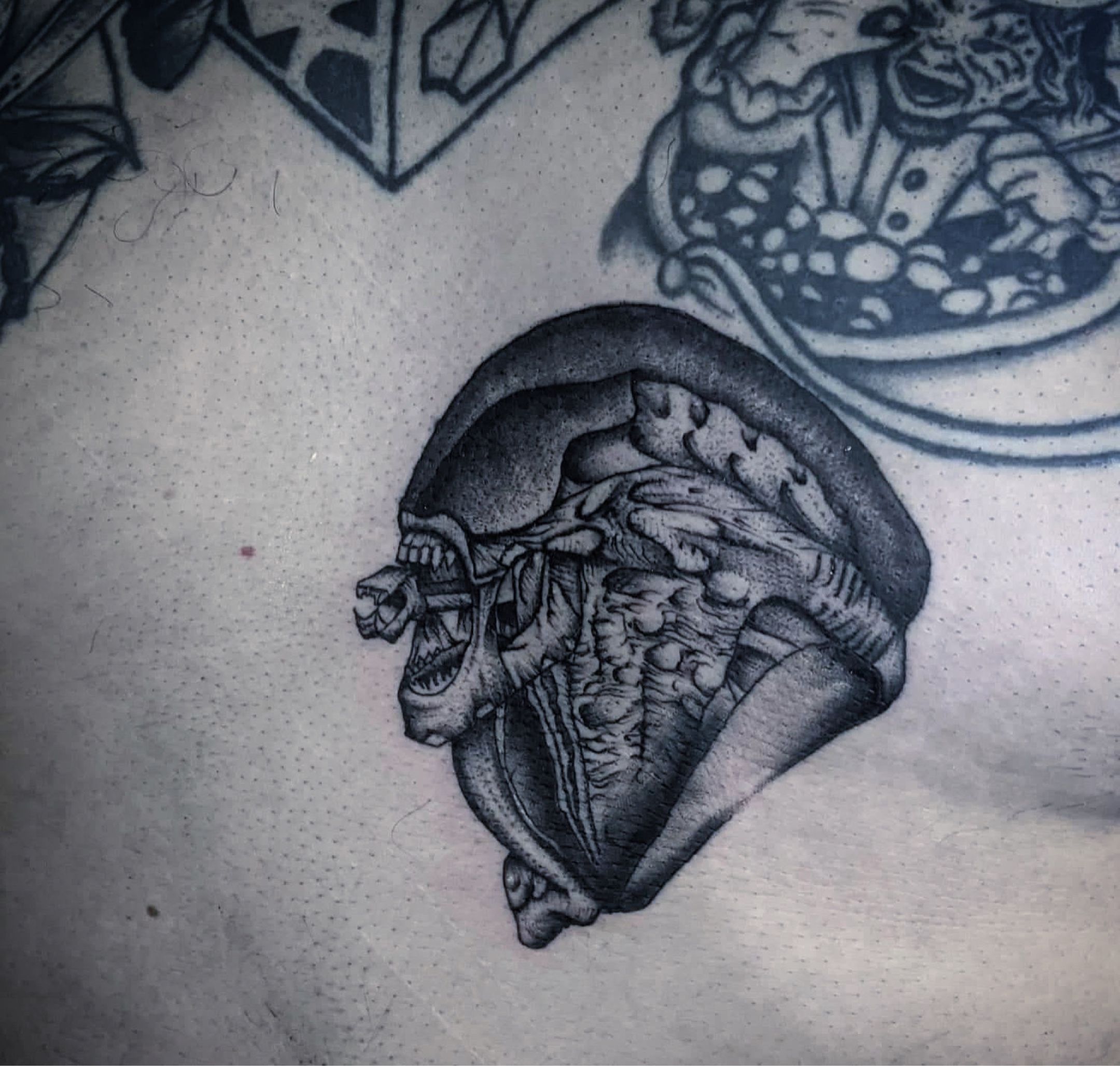 Xenomorph Alien Tattoo by Nat • Tattoodo